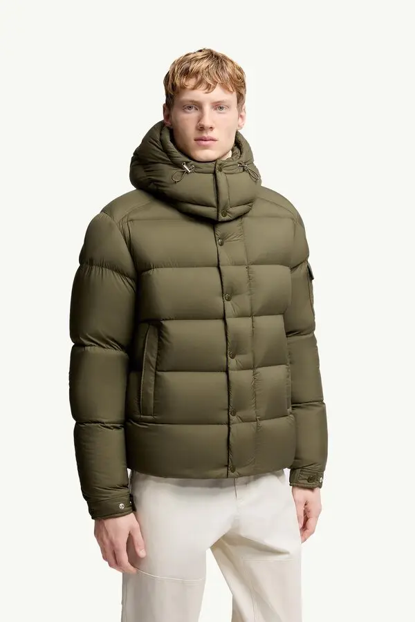 Moncler Maya 70 Hooded Down Jacket - Green