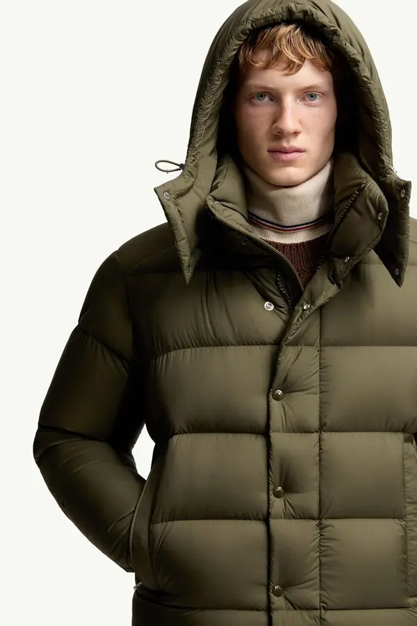 Moncler Maya 70 Hooded Down Jacket - Green