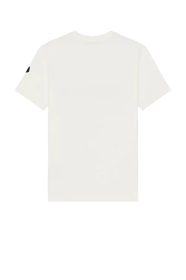Moncler Short Sleeve Tee In White