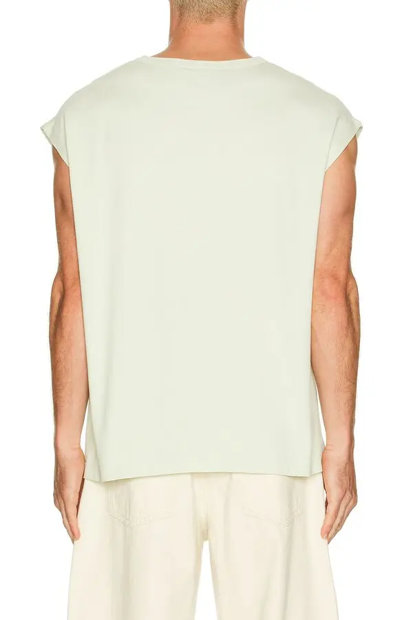 AGOLDE Leonard Sleeveless Tee - Mint