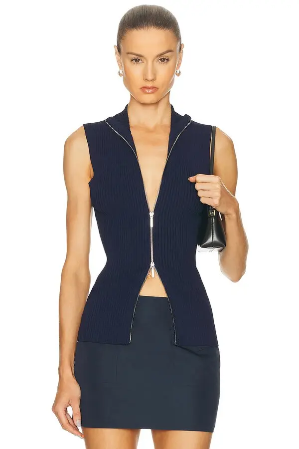 EAVES Carolyn Knit Vest