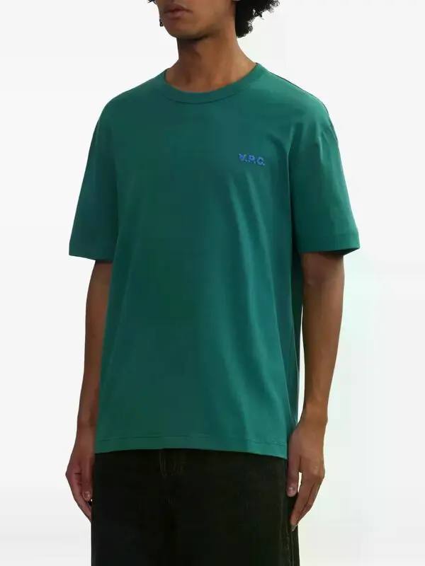A.p.c. Logo Embroidered T-shirt