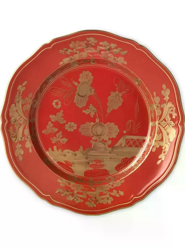 GINORI 1735 Oriente Italiano Dinner Plate - Red