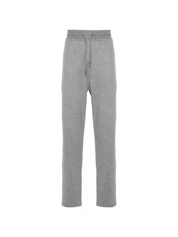 Brunello Cucinelli Mélange-effect Track Pants - Grey