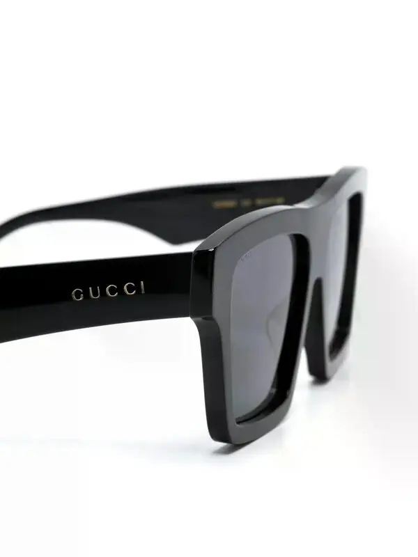 Gucci Square-frame Sunglasses - Black