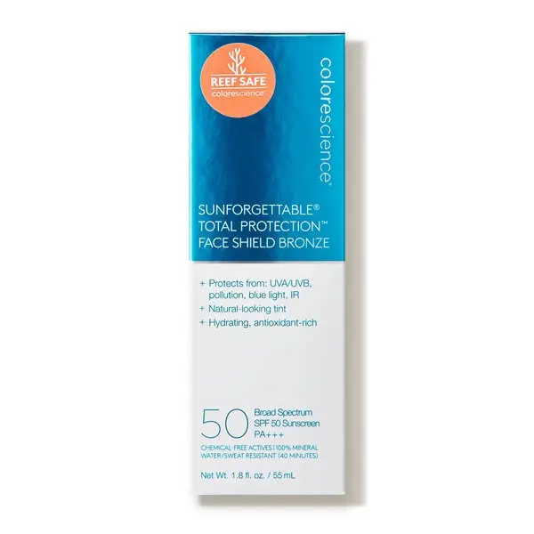 COLORESCIENCE Sunforgettable® Total Protection Face Shield Spf 50 Bronze