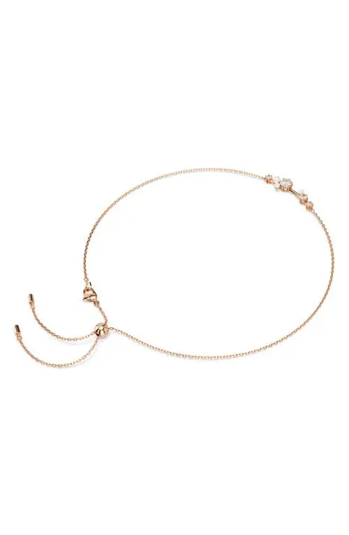 SWAROVSKI Constella Y Necklace - White/ Silver