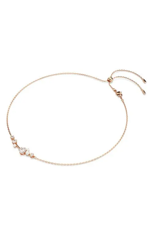 SWAROVSKI Constella Y Necklace - White/ Silver