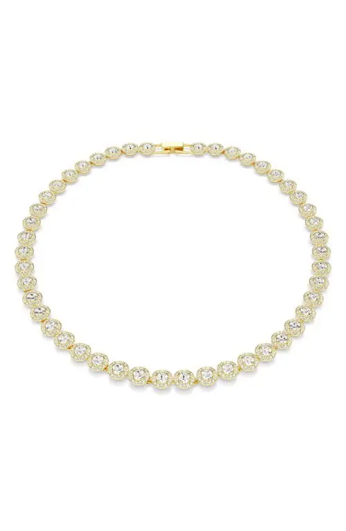 SWAROVSKI Una Angelic Necklace - White/gold