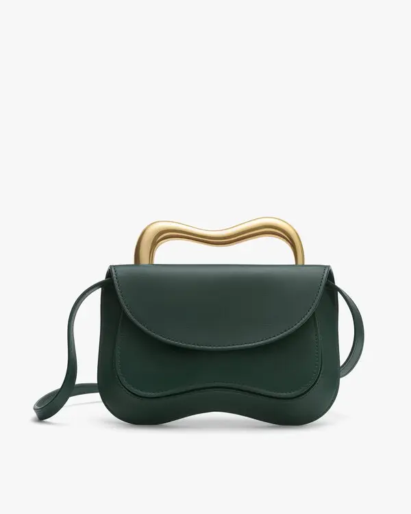 Cuyana Ola Top Handle Bag - Forest