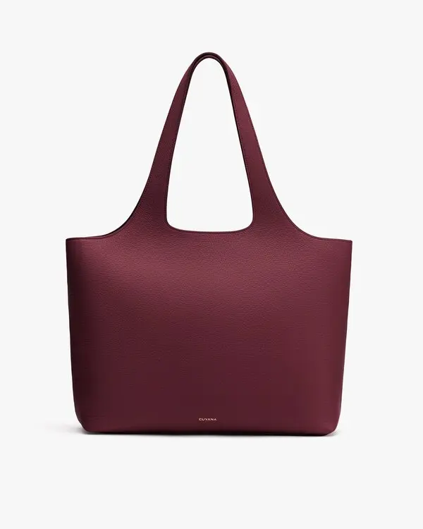 Cuyana System Zipper Tote 16-inch Bag - Cherry