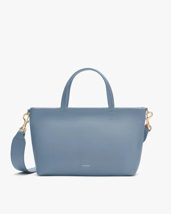 Cuyana Mini Easy Zipper Tote Bag - Azure