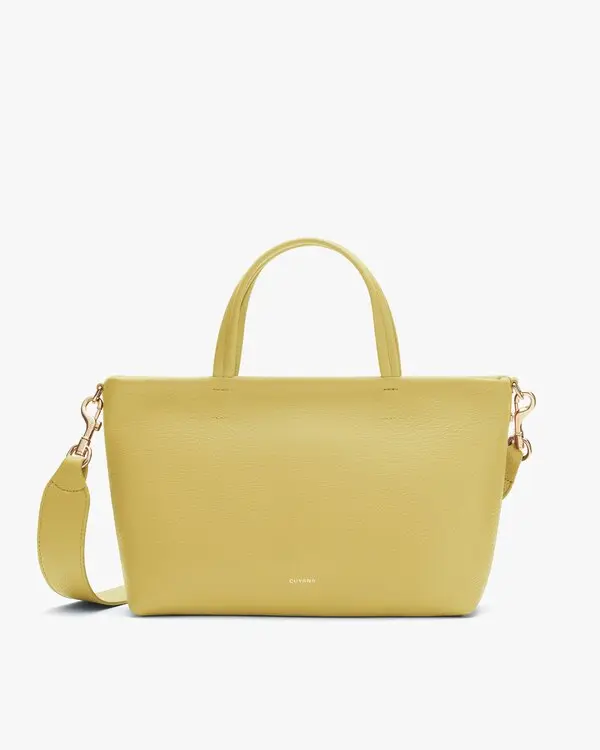 Cuyana Mini Easy Zipper Tote Bag - Lime
