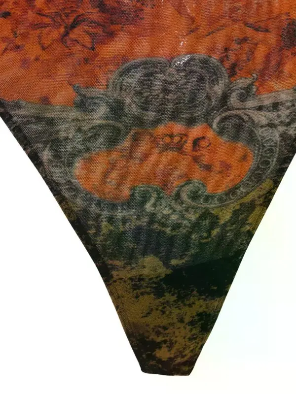 JEAN PAUL GAULTIER Graphic-print Bodysuit