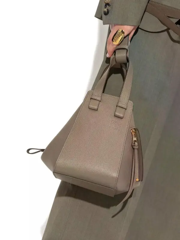Loewe Hammock Leather Tote Bag