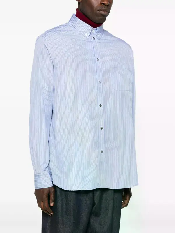 Moncler Striped Long-sleeved Shirt
