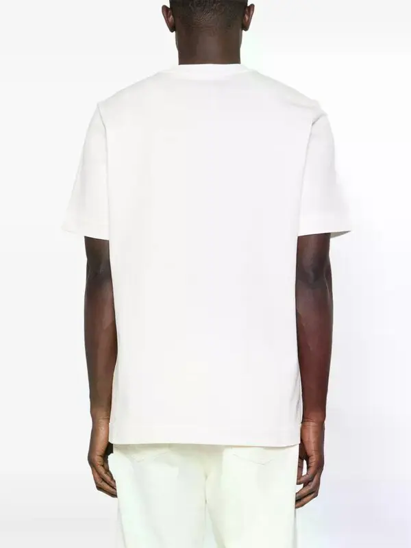 Moncler Logo-patch T-shirt - Neutrals