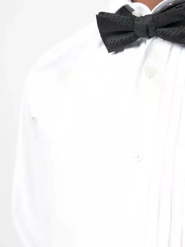 TOM FORD Pleat-detail Cotton Shirt - White