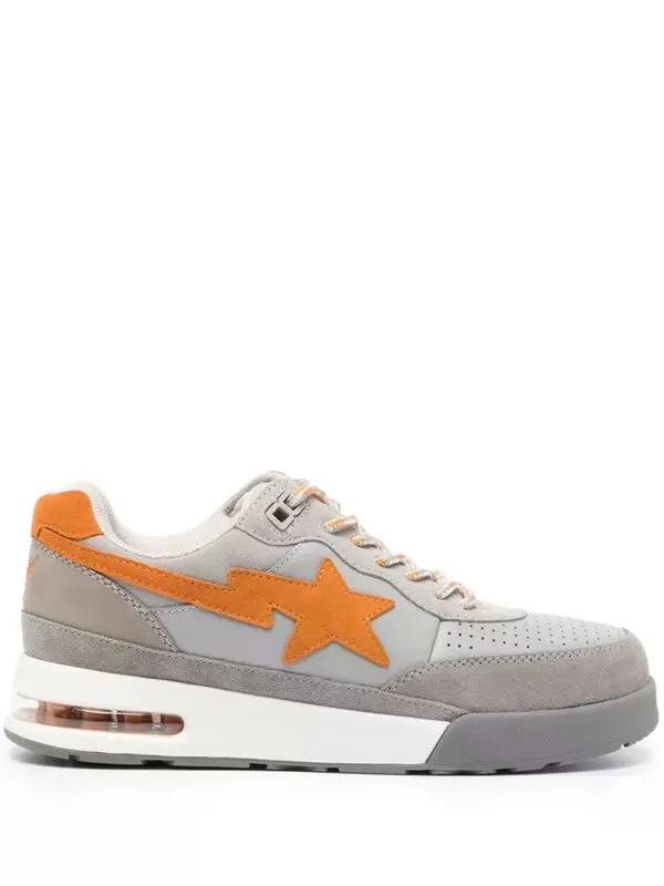 A BATHING APE Road Sta #1 Leather Sneakers