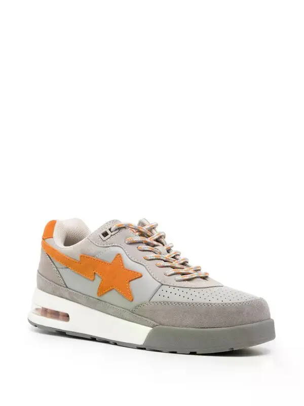 A BATHING APE Road Sta #1 Leather Sneakers