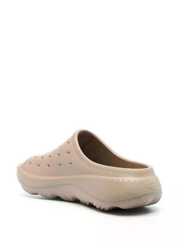 UGG Slide It Logo-embossed Sandals - Neutrals