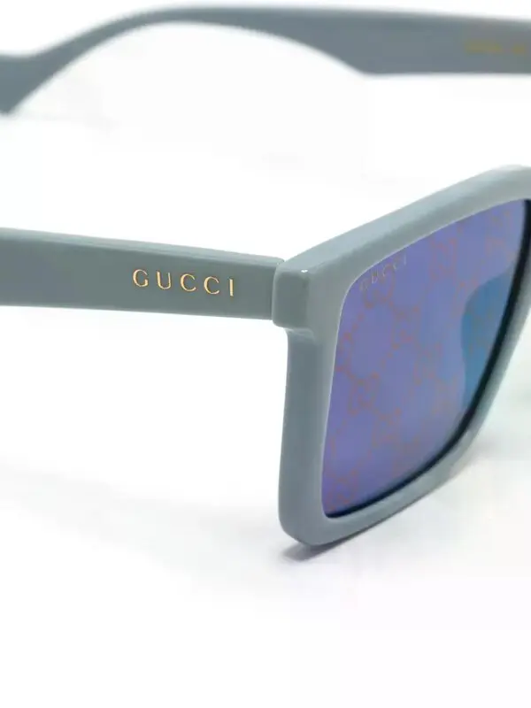 Gucci Rectangle-frame Sunglasses