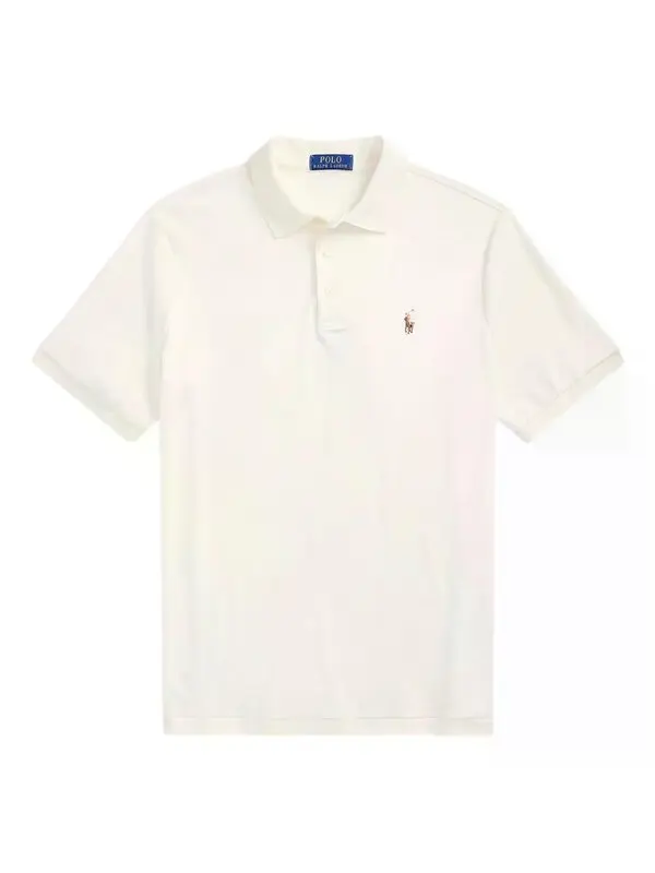 Polo Ralph Lauren Short Sleeve Polo Shirt - Neutrals