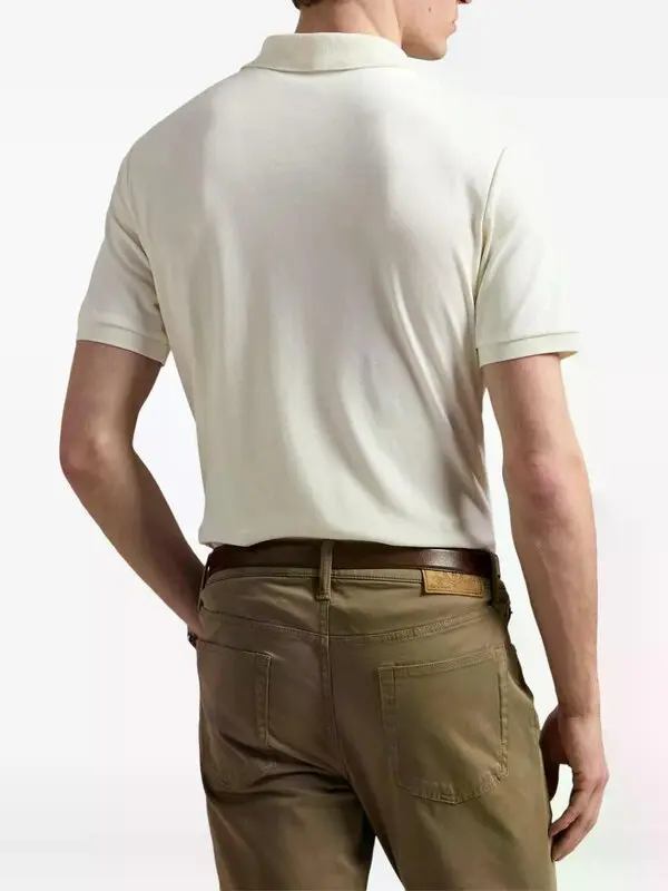 Polo Ralph Lauren Short Sleeve Polo Shirt - Neutrals