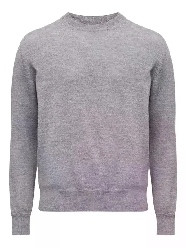 MAISON MARGIELA Crew-neck Knitted Sweater - Grey