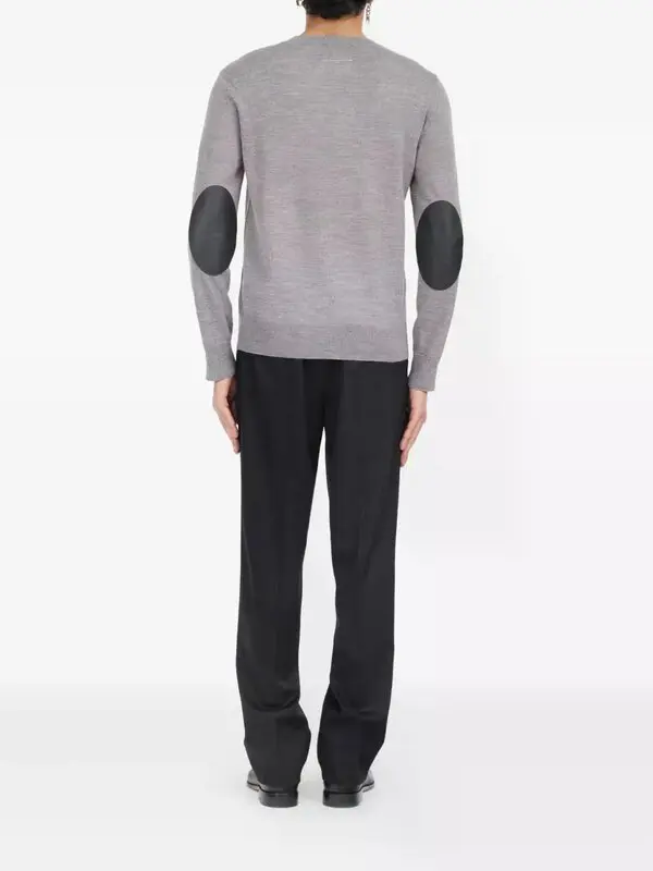 MAISON MARGIELA Crew-neck Knitted Sweater - Grey