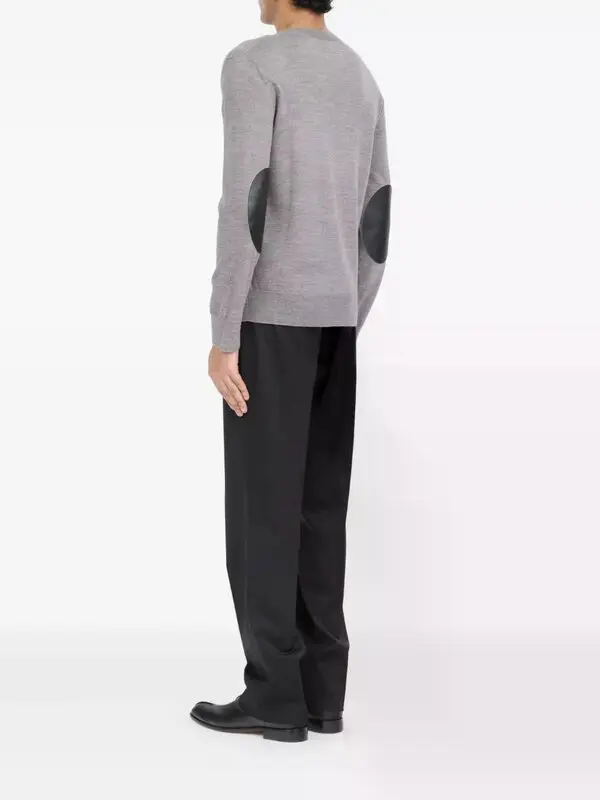 MAISON MARGIELA Crew-neck Knitted Sweater - Grey