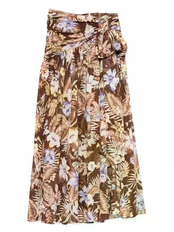 Zimmermann Coco Bow-detail Maxi Skirt