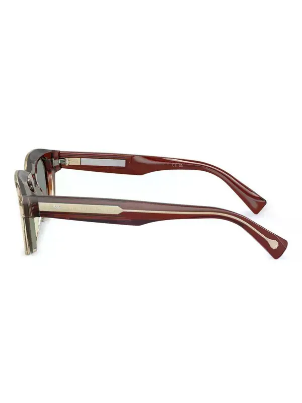 Brunello Cucinelli Two-tone Square-frame Sunglasses