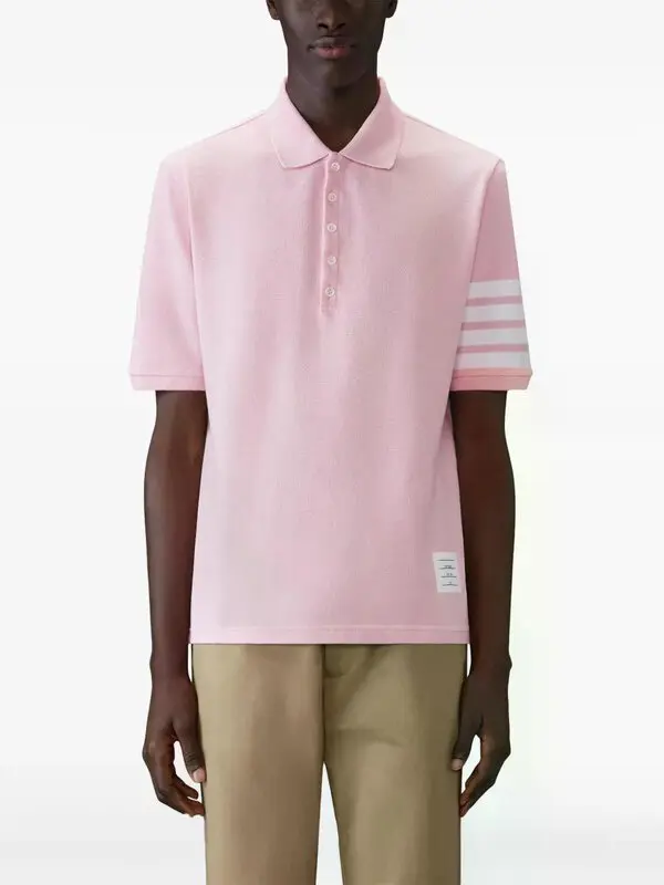 Thom Browne Three-stripe Polo Shirt