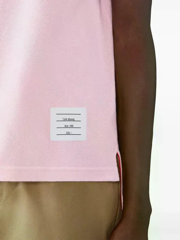 Thom Browne Three-stripe Polo Shirt
