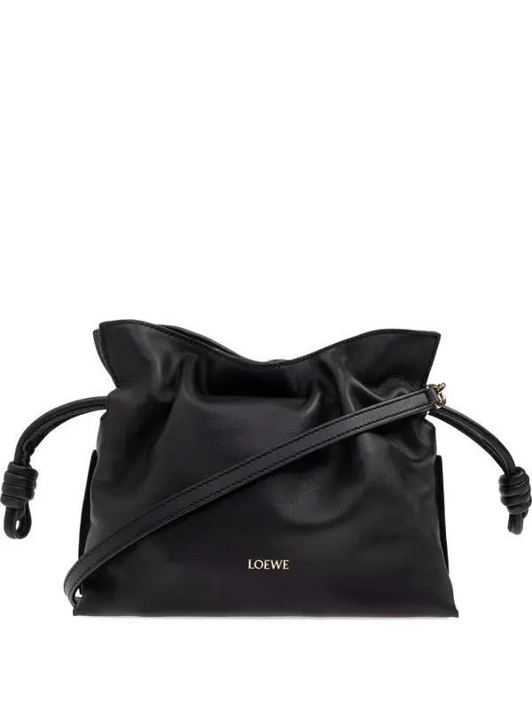 Loewe Mini Flamenco Clutch Bag - Black