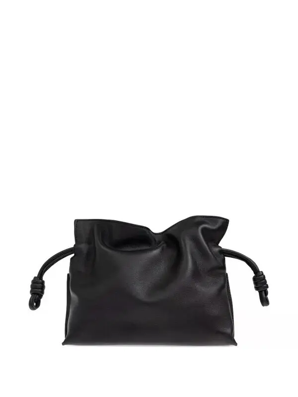 Loewe Mini Flamenco Clutch Bag - Black