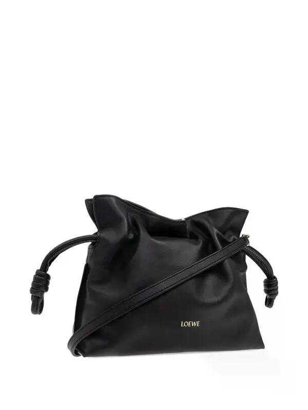 Loewe Mini Flamenco Clutch Bag - Black