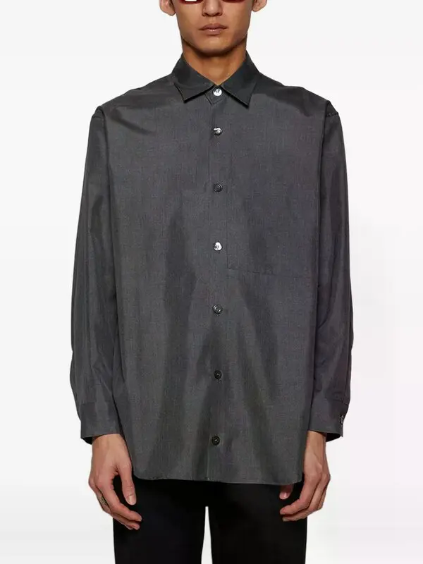CASELLA MEYER Embroidered Silk Shirt