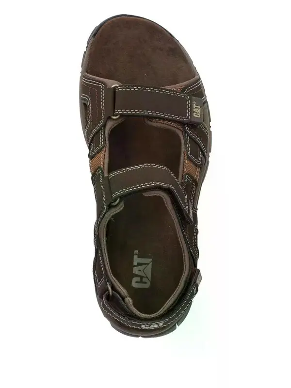 CATERPILLAR Giles Three-strap Sandals - Brown