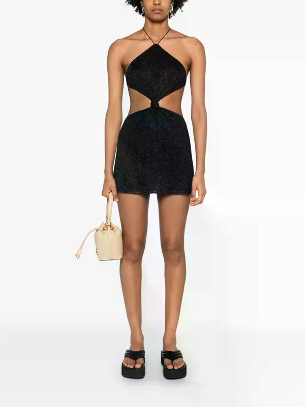 Oseree Lumière Lurex Minidress