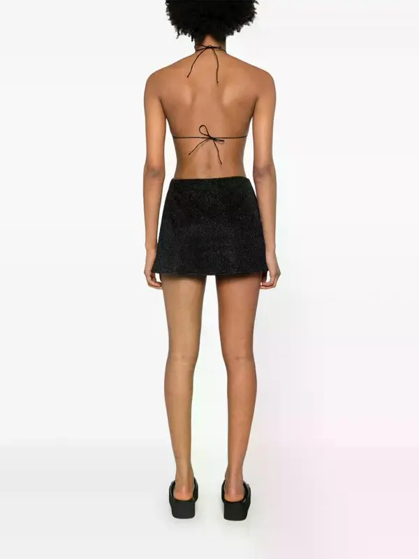 Oseree Lumière Lurex Minidress