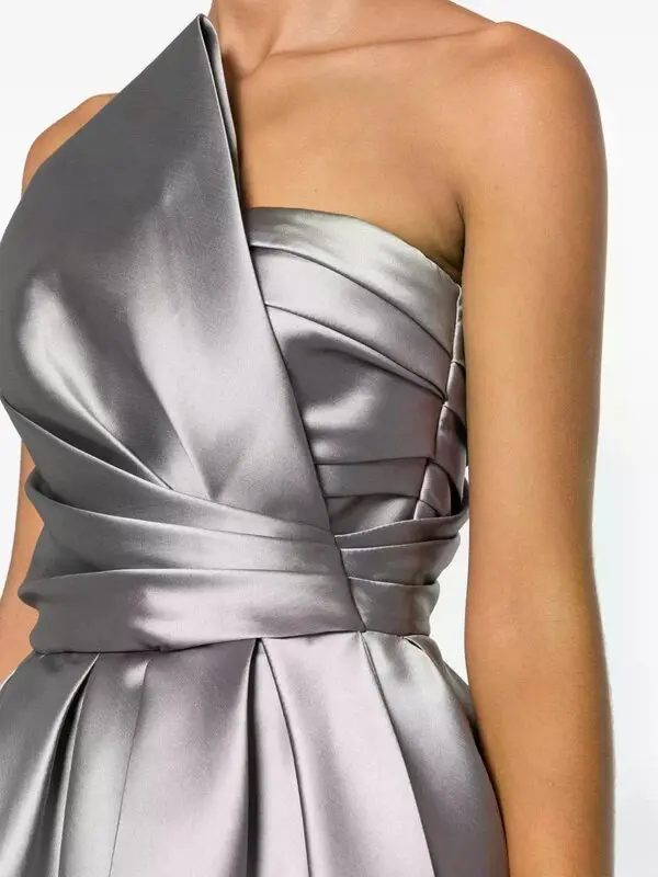Alberta Ferretti Off-shoulder Minidress