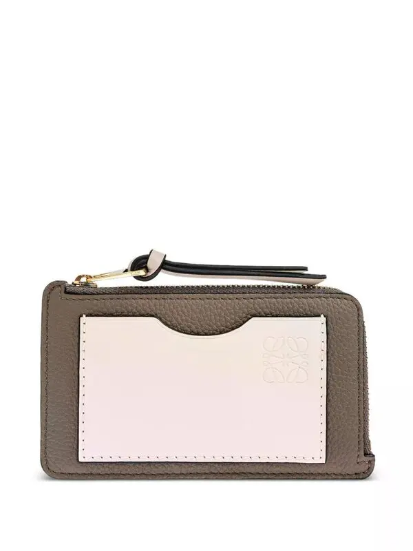 Loewe Zip-around Cardholder - Neutrals