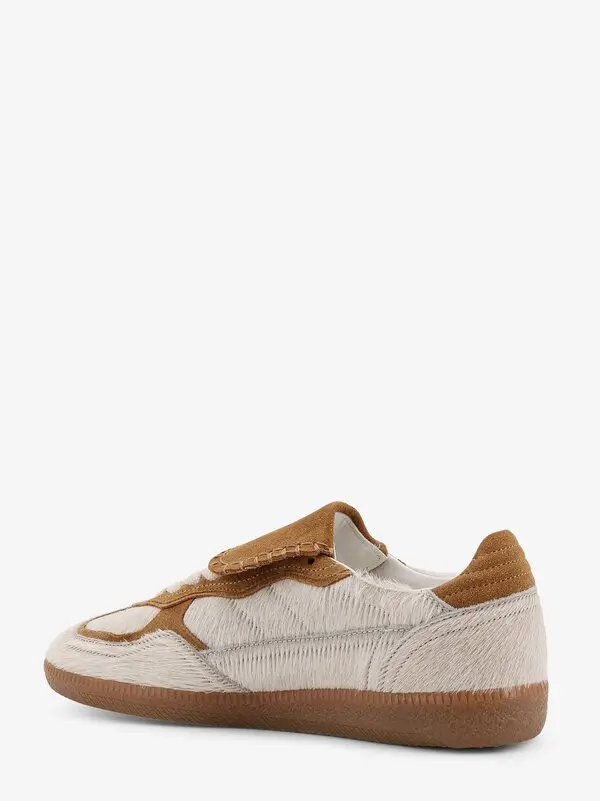 ALOHAS Pony Skin Lowtop Sneakers With Suede Inserts - Beige