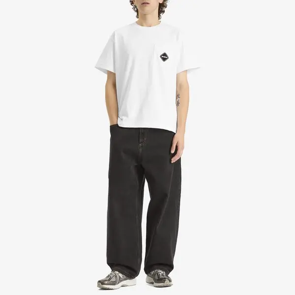 F.C. REAL BRISTOL Emblem Pocket T-shirt