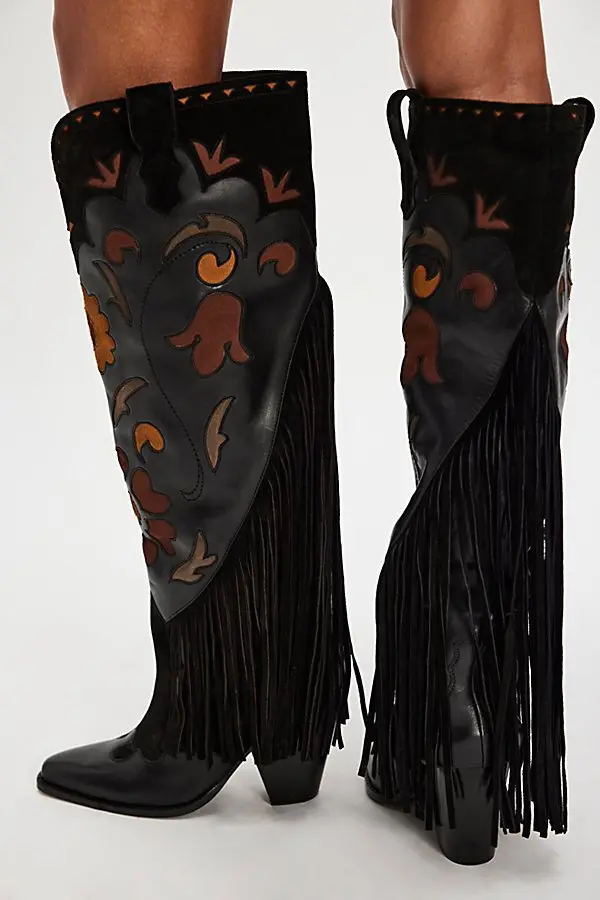SPELL Sannah Fringe Boots
