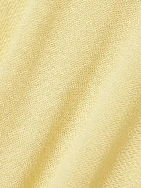 JIL SANDER Cashmere, Wool And Silk-blend Sweater - Yellow