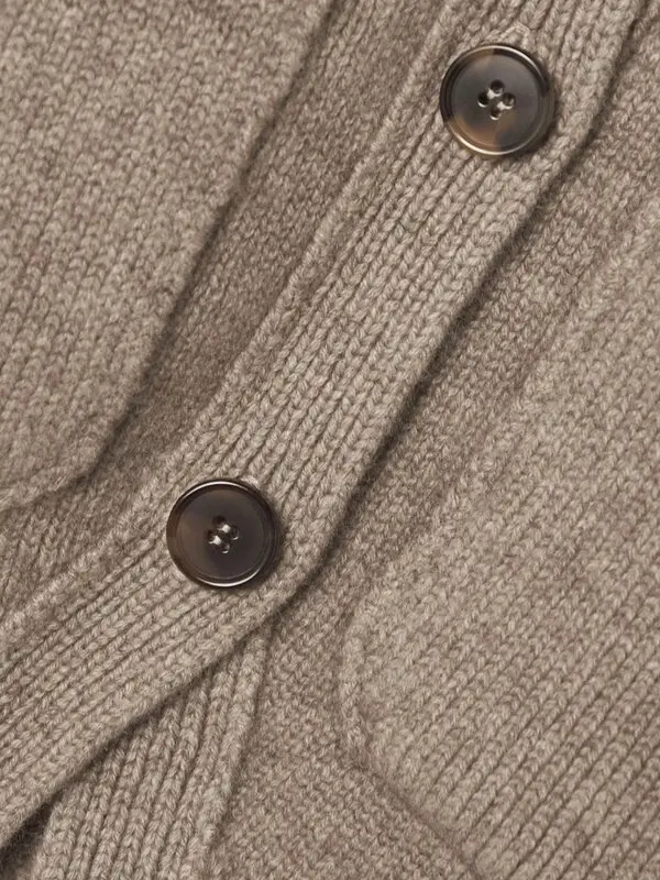 Khaite Scarlet Cashmere Cardigan - Brown