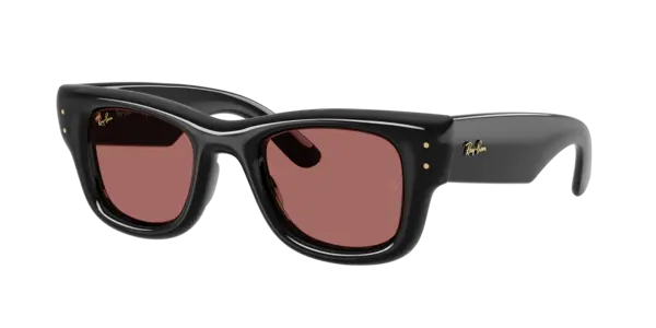 Ray-ban Wayfarer Puffer Sunglasses - Dark Violet